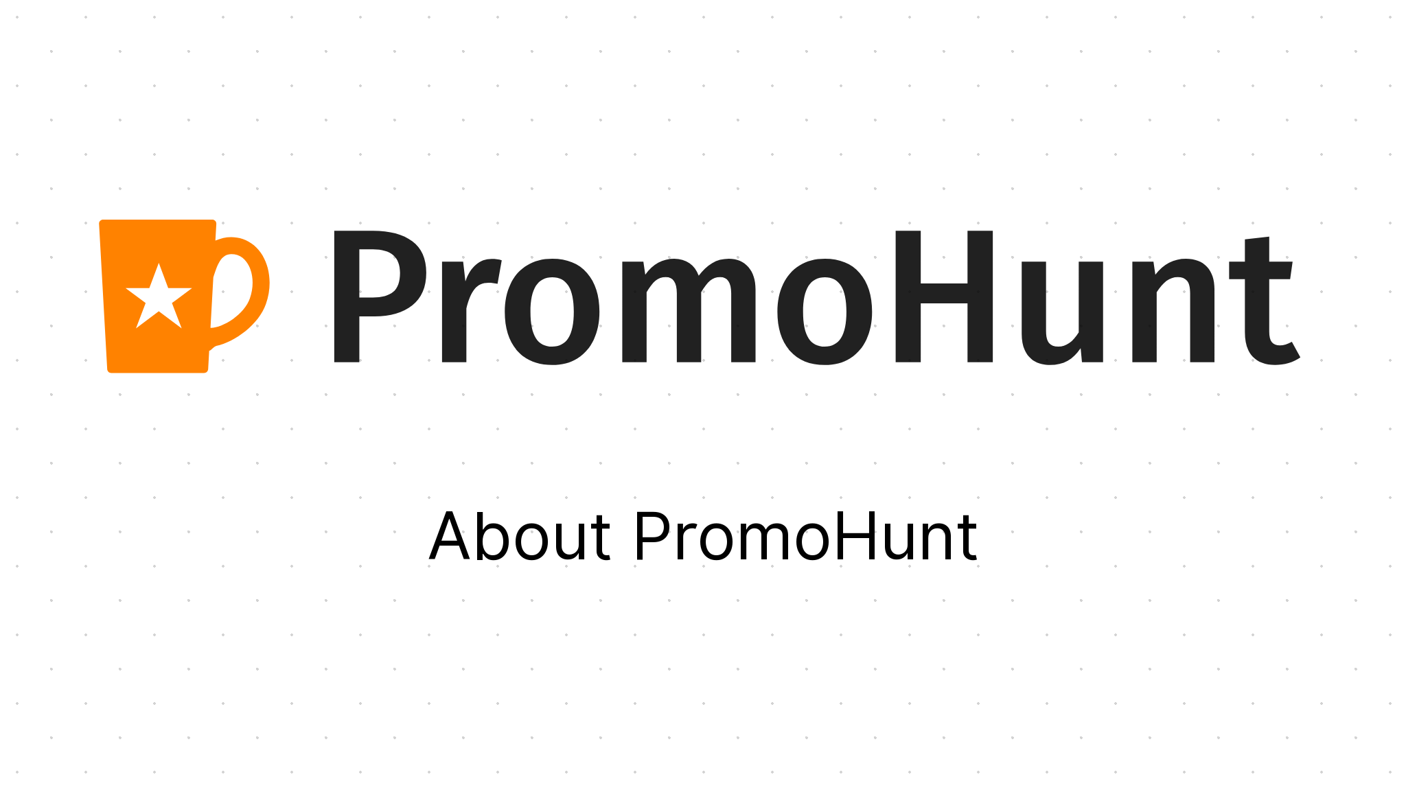 About PromoHunt